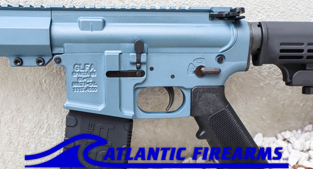 Great Lakes Blue AR15 Rifle - AtlanticFirearms.com