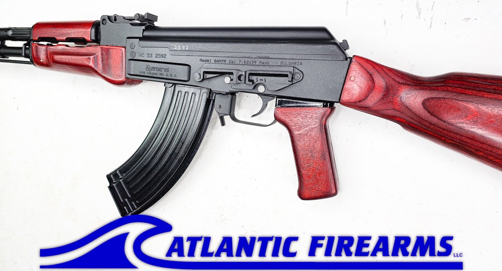AK Milled Red Stock Set - AtlanticFirearms.com