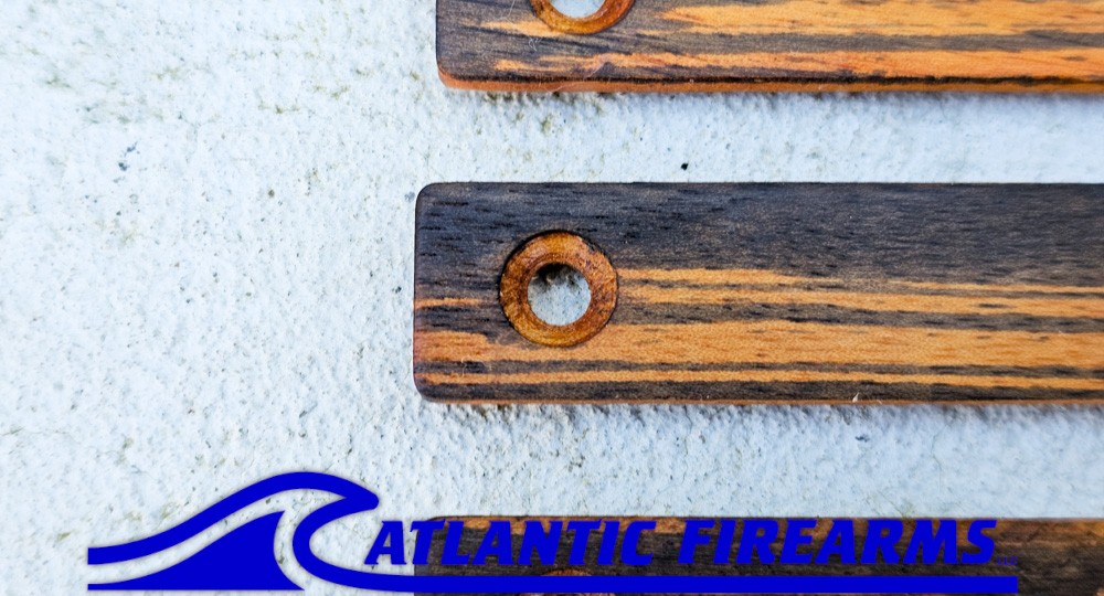 Tiger Walnut MLOK 2 Slot Grip Stop - AtlanticFirearms.com