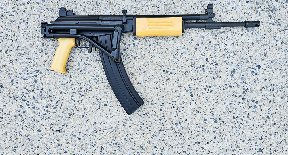 Galil SAR Yellow Heart Furniture Set - AtlanticFirearms.com