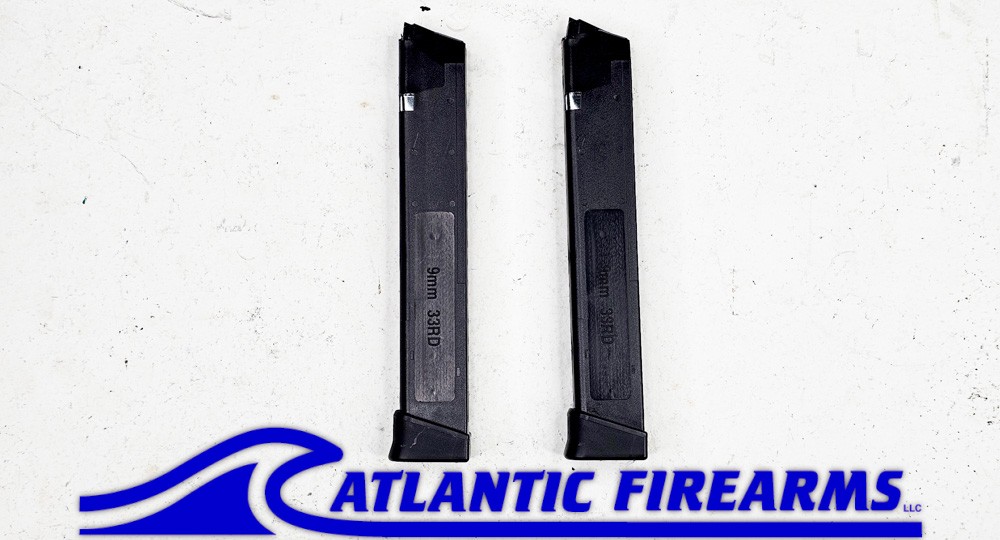 33 Round Glock Magazine Pair - AtlanticFirearms.com