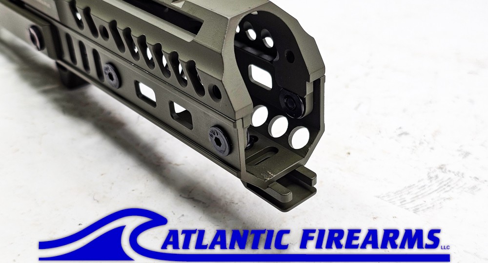 Barwarus BW-T4 MLOK Handguard- OD Green - AtlanticFirearms.com