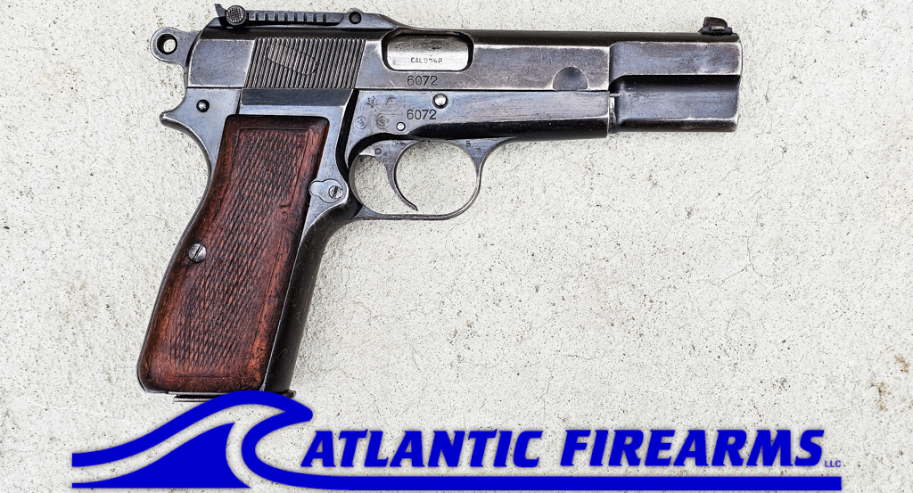 FN Herstal HP 35 w/ Thumbprint Slide-Tangent Sight - AtlanticFirearms.com