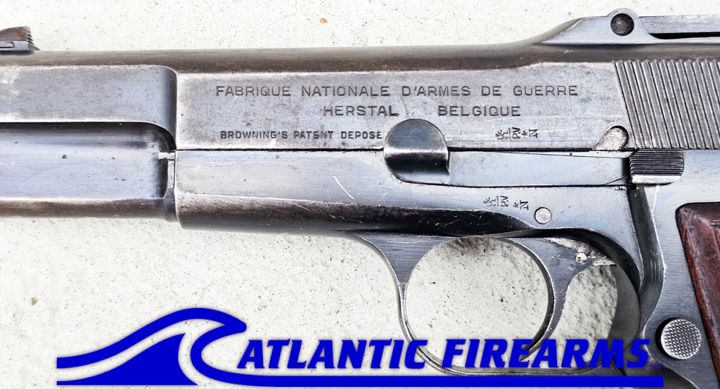 FN Herstal HP 35 w/ Thumbprint Slide-Tangent Sight - AtlanticFirearms.com