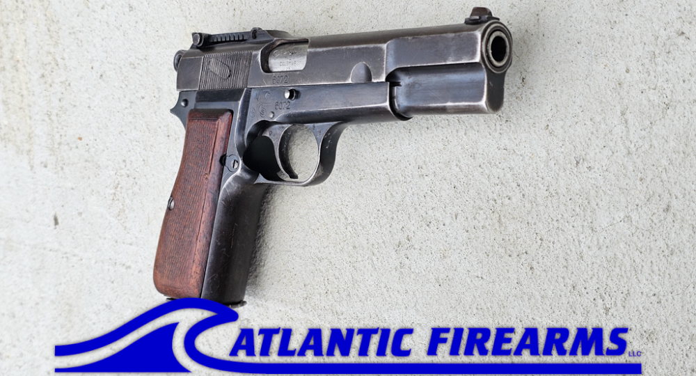 FN Herstal HP 35 w/ Thumbprint Slide-Tangent Sight - AtlanticFirearms.com