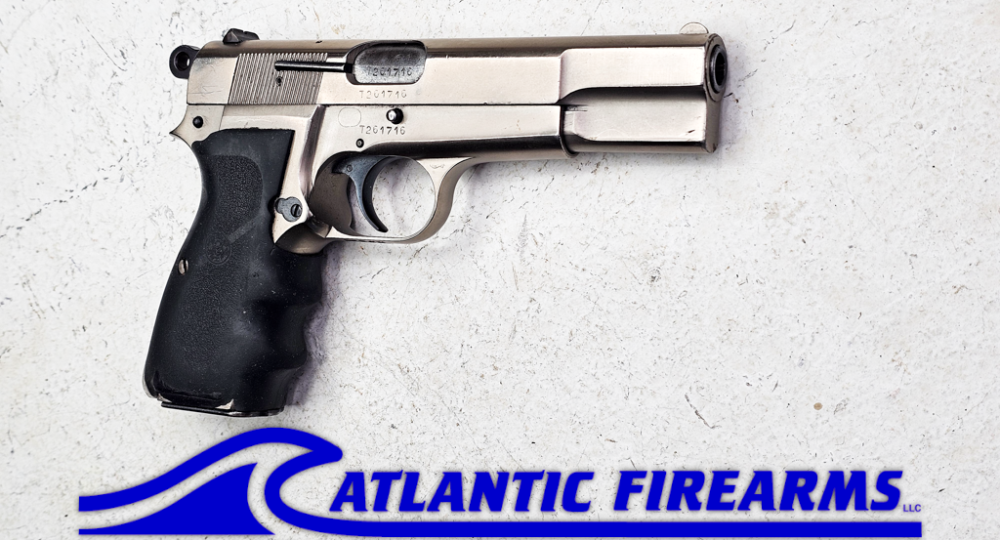 FN HP 35 Silver/Gold Hue T Series - AtlanticFirearms.com