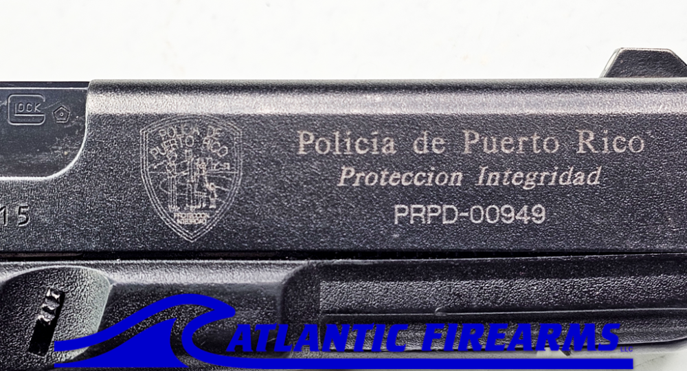 Glock 22 Gen 3 Policia De Puerto Rico-Marked Good - AtlanticFirearms.com