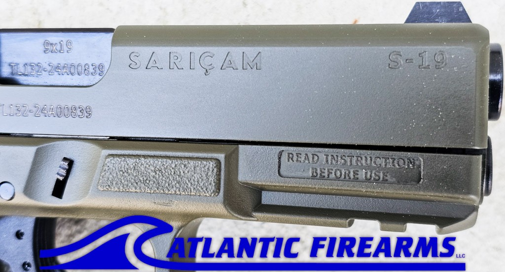 Saricam S19 OD Green Pistol - AtlanticFirearms.com