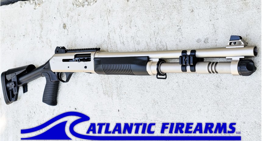 Panzer M4 Nickel Marine Shotgun - AtlanticFirearms.com