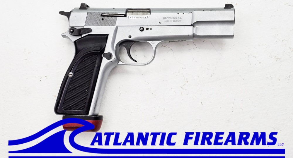 FN/Browning S.A. HP 35 MK III-Silver - AtlanticFirearms.com