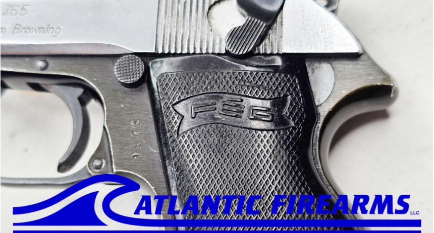 FEG AP 7.65mm Pistol-Chrome Slide - AtlanticFirearms.com