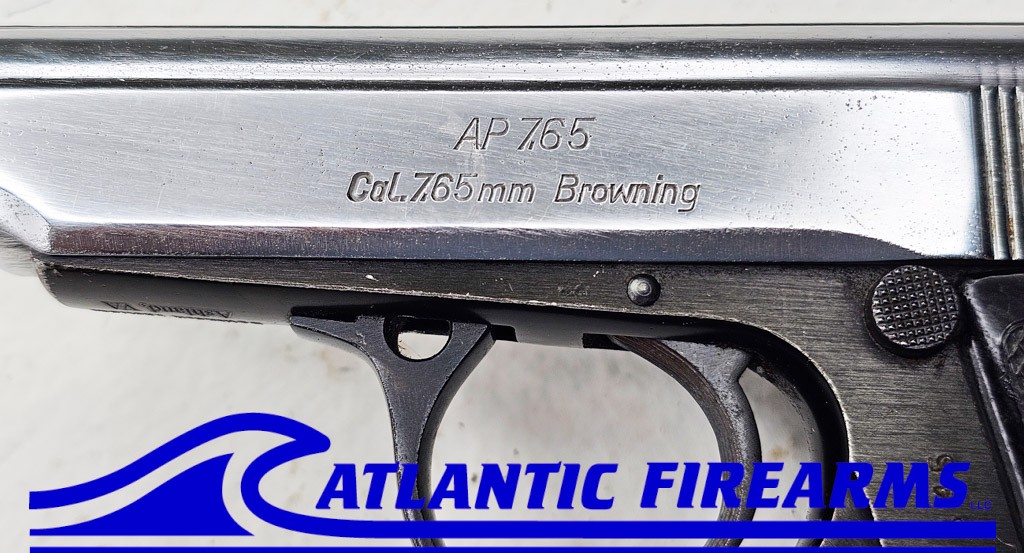 FEG AP 7.65mm Pistol-Chrome Slide - AtlanticFirearms.com