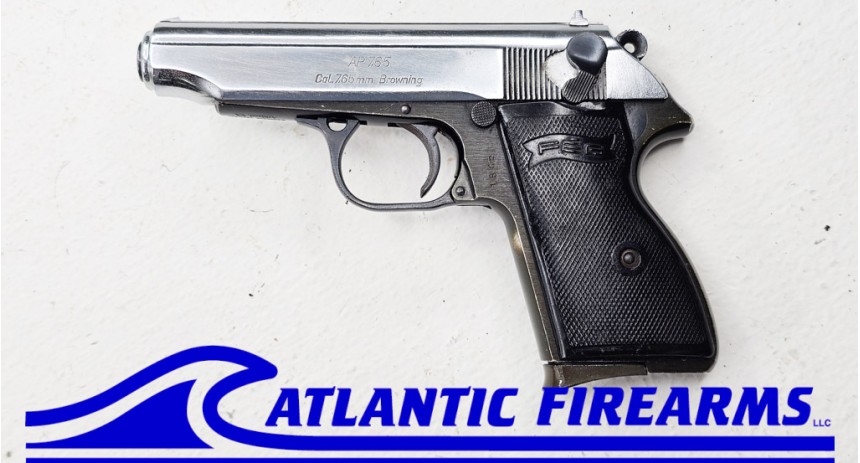 FEG AP 7.65mm Pistol-Chrome Slide - AtlanticFirearms.com