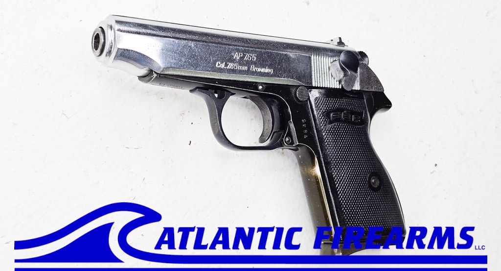FEG AP 7.65mm Pistol-Chrome Slide - AtlanticFirearms.com