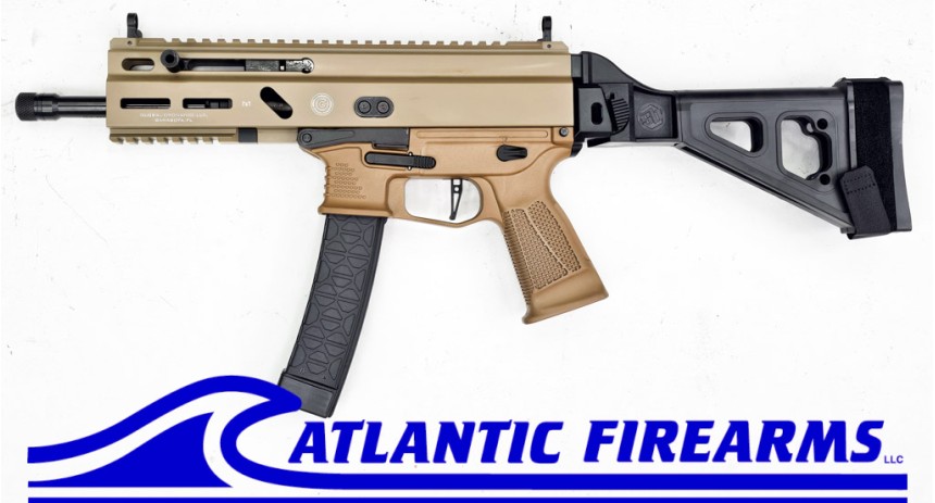 Stribog SP9A3 FDE Pistol W/ Brace - AtlanticFirearms.com