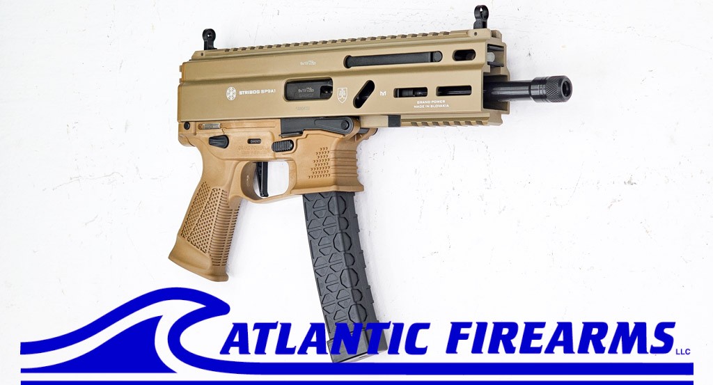 Stribog SP9A1 FDE Pistol W/ Brace - AtlanticFirearms.com