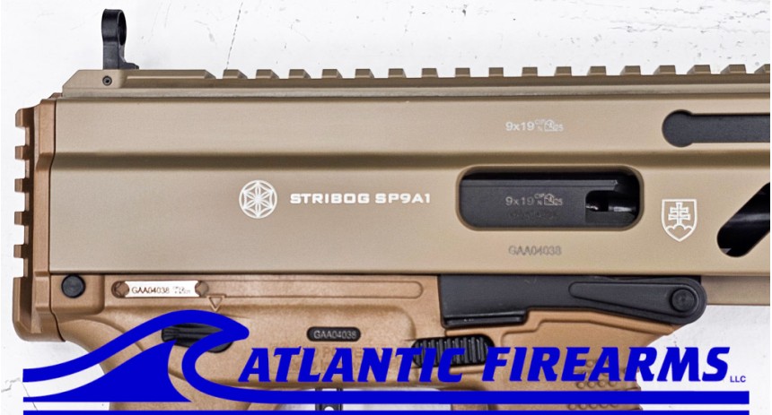 Stribog SP9A1 FDE Pistol W/ Brace - AtlanticFirearms.com