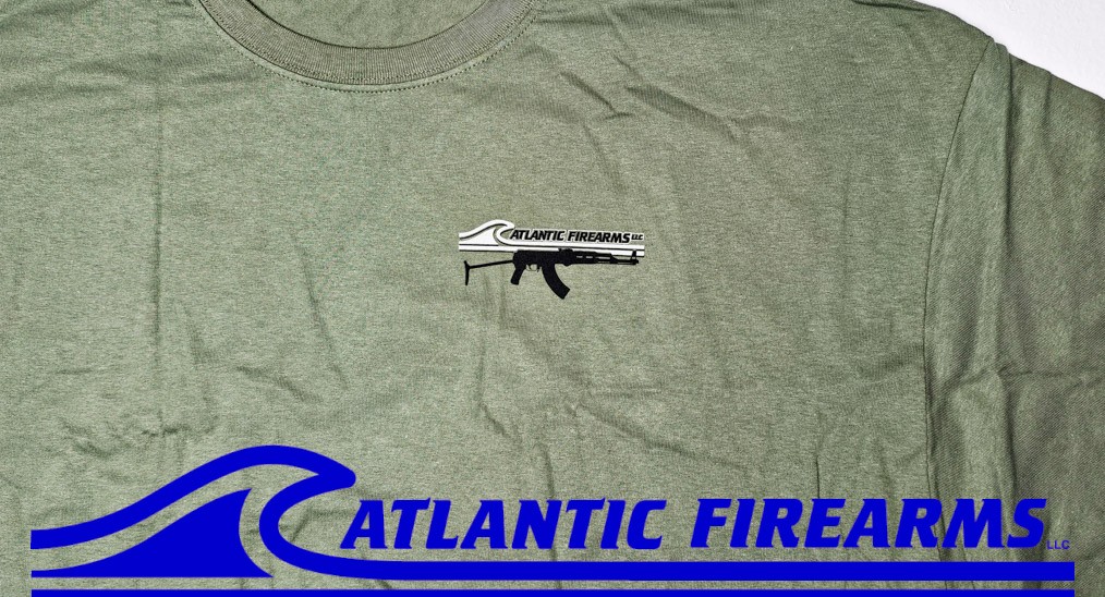 Atlantic Firearms Skulls T-Shirt - Military Green - AtlanticFirearms.com