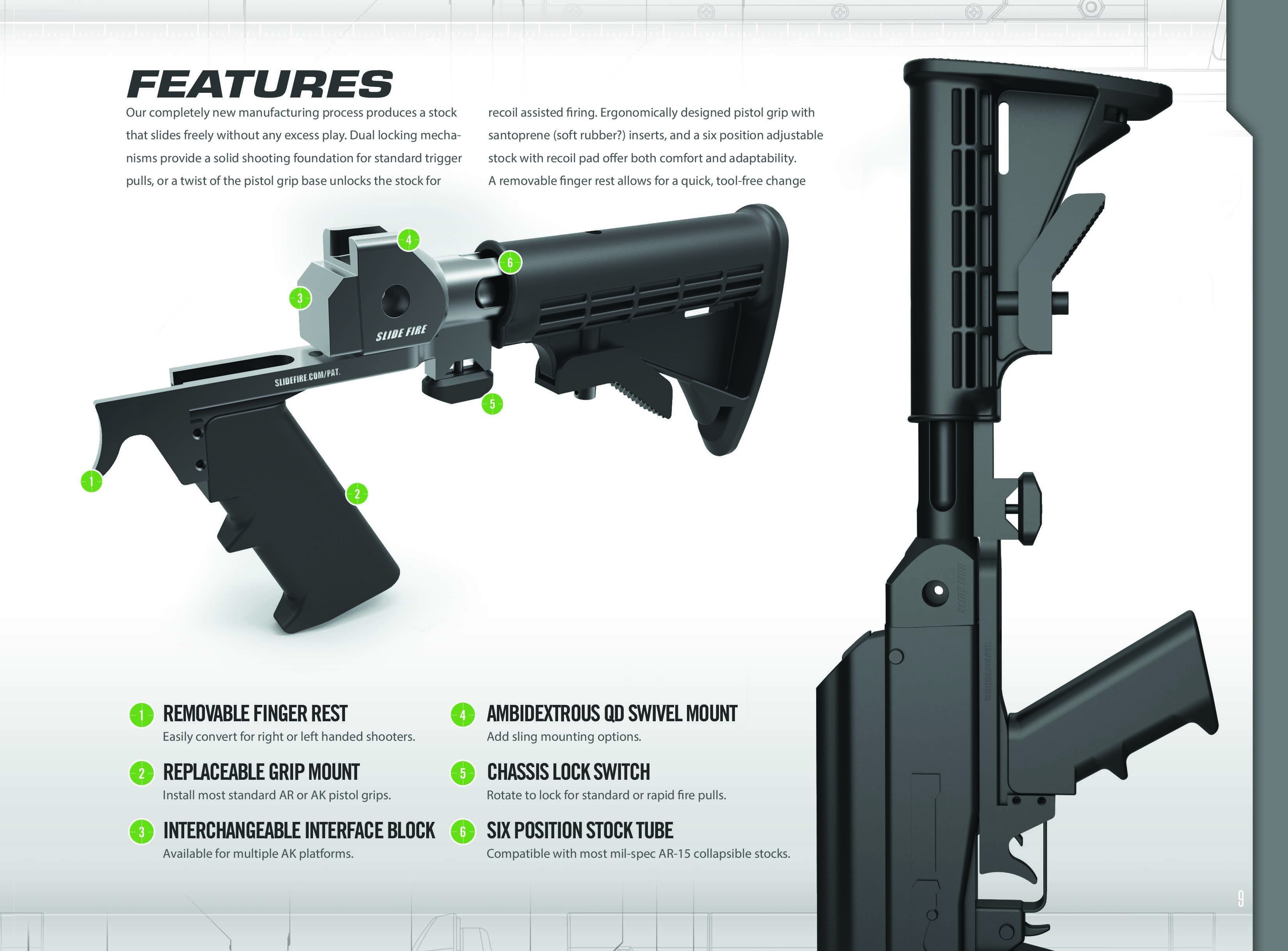 AK47 Hybrid Bump Stock - AtlanticFirearms.com