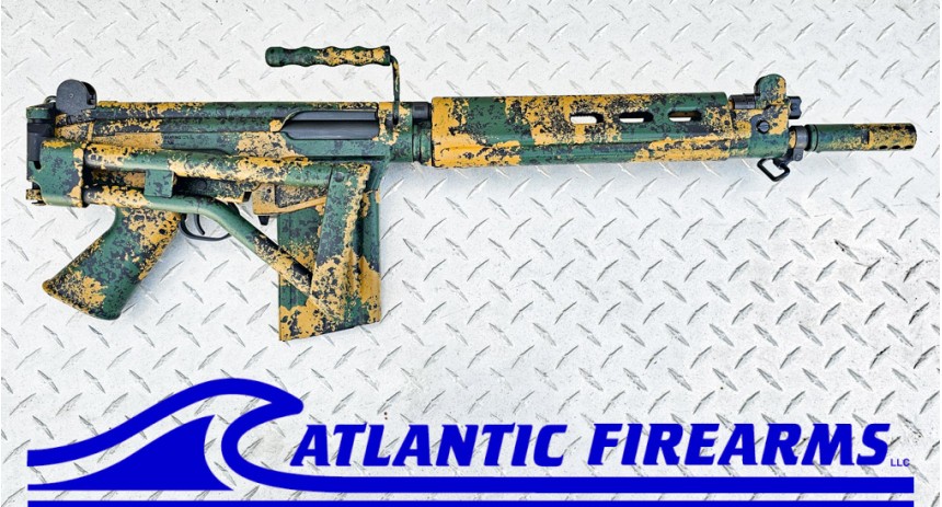 SA58 Kommando Custom Camo Rifle - AtlanticFirearms.com
