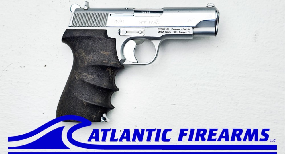 Zastava M88A Black Molded Grips - AtlanticFirearms.com
