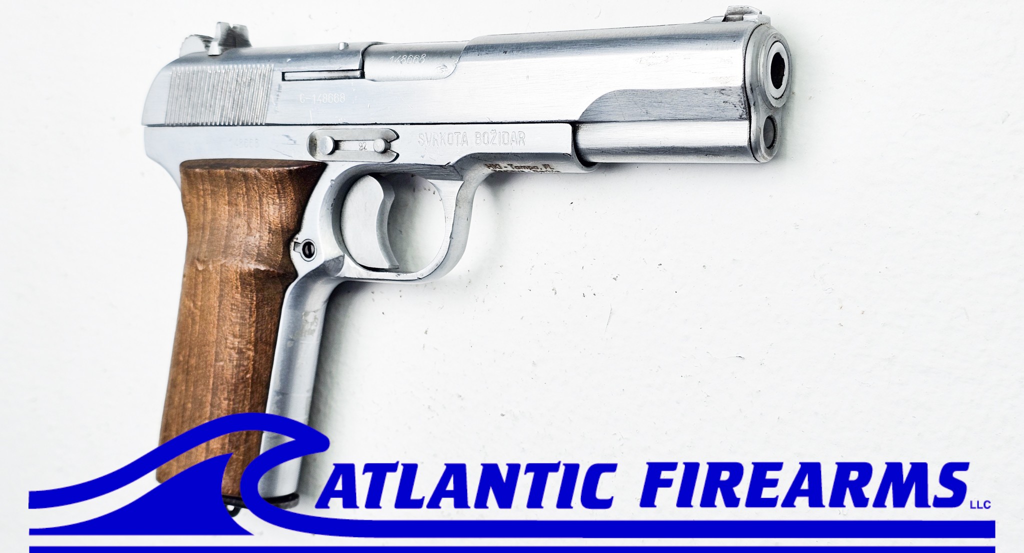Zastava M57 Satin Silver W/Wood Grip Sale - AtlanticFirearms.com