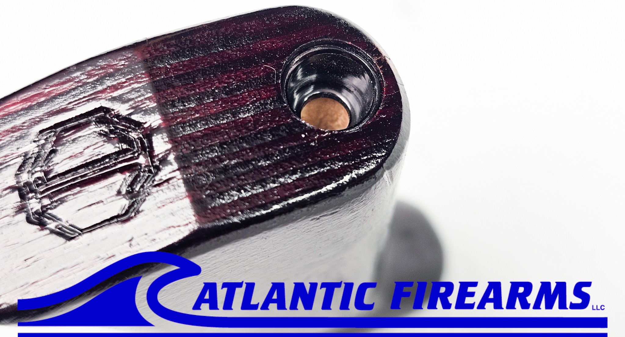 Jmac Wood Russian Plum Pistol Grip - AtlanticFirearms.com