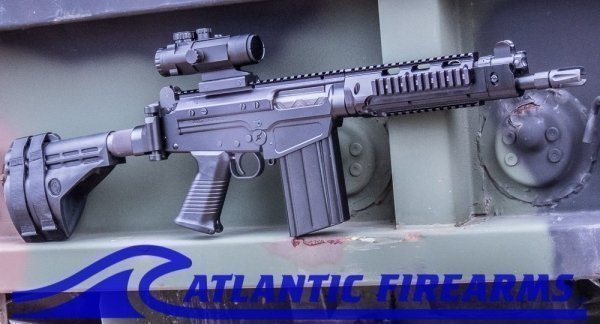 DSA SA58 FAL TAC Pistol 11" BBL, QUAD RAIL, & Folder Brace 2 Xtra Free ...