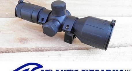 3-9x40 Dual Illuminated Rubber Armored Scope - AtlanticFirearms.com