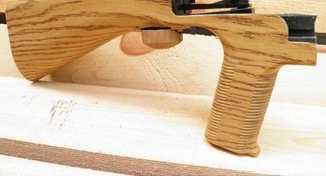 SSAK-47 XRS Ak47 Bump Fire Stock in Hydro Oak - AtlanticFirearms.com