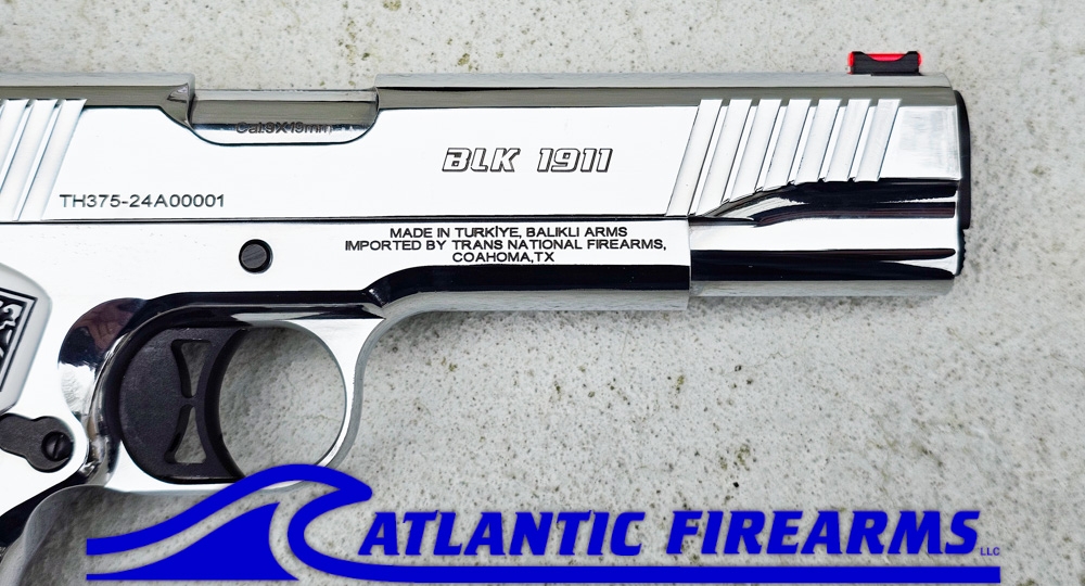 Chrome 1911 9mm Pistol SALE - AtlanticFirearms.com