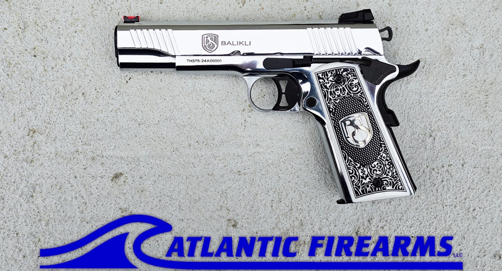 Chrome 1911 9mm Pistol SALE - AtlanticFirearms.com