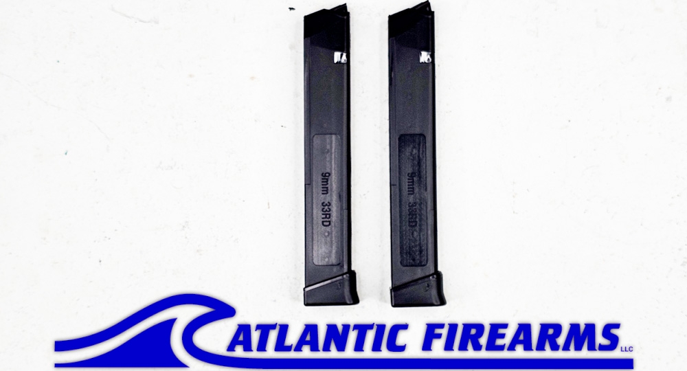 33 Round Glock Magazine Pair - AtlanticFirearms.com