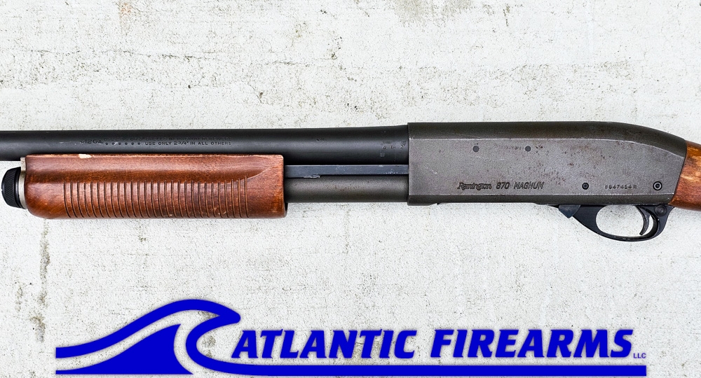 Remington 870 Magnum Shotgun-ABC Labeled Police Trade In ...