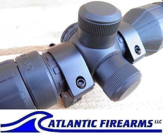 3-9x40 Dual Illuminated Rubber Armored Scope - AtlanticFirearms.com