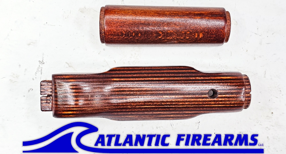 Amber Wood AK Milled Stock Set - AtlanticFirearms.com