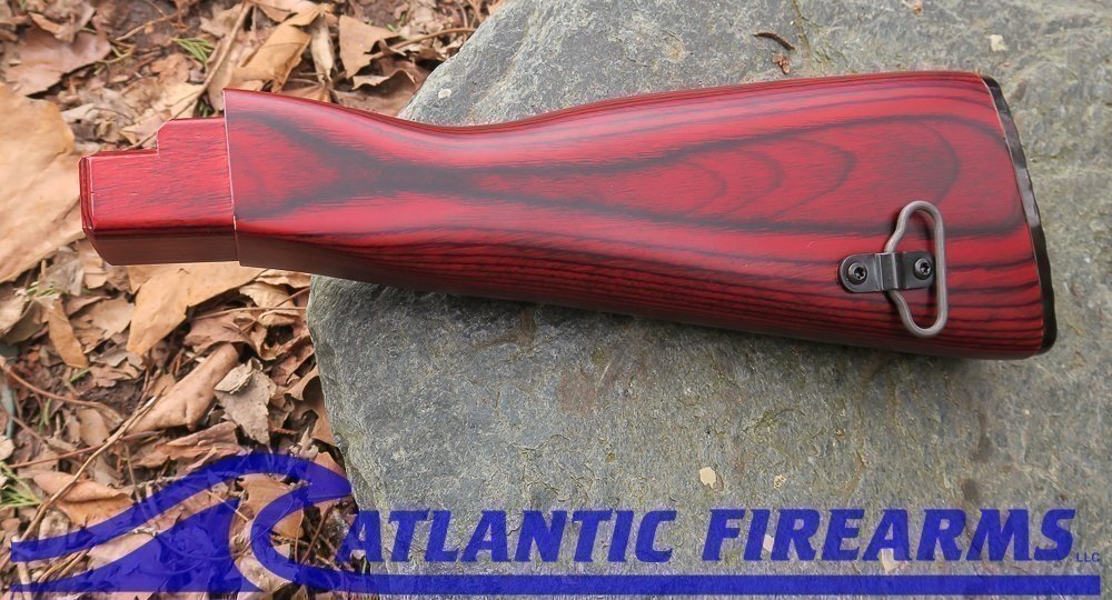 AK47 Russian Red Stock Set-Factory Seconds - AtlanticFirearms.com