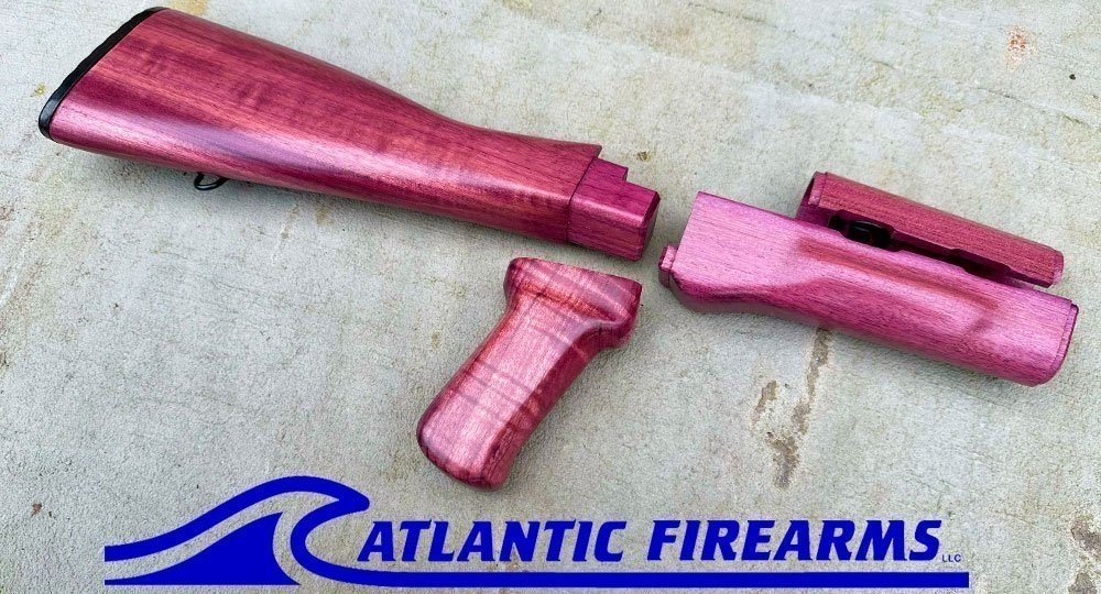 Purple Heart AK47 Exotic Stock Set - AtlanticFirearms.com