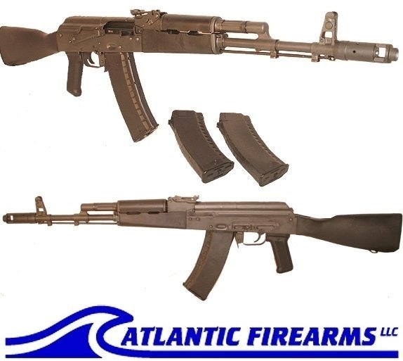 These AK 74 rifles start off life as original Bulgarian AK 74 parts ...