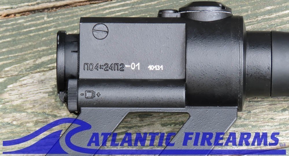 PO 4x24 P2 Tactical Wide Angle Sight w/ AK-74 BDC - AtlanticFirearms.com