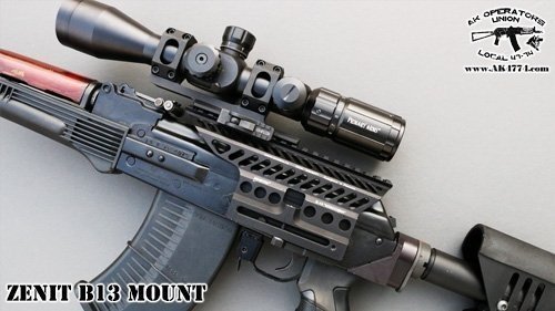 Zenit B13 Side Rail Mount for AK rifles - AtlanticFirearms.com