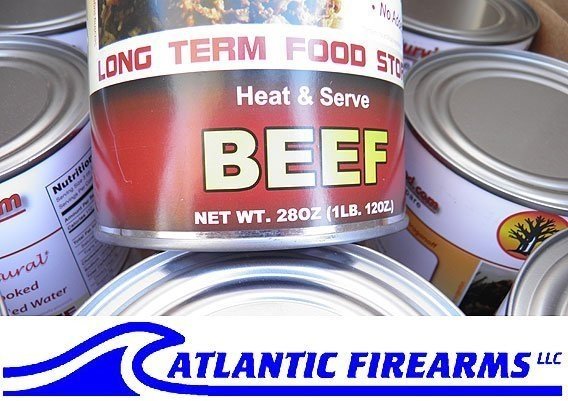 Survival Food canned Meats BEEF Case of 12 - AtlanticFirearms.com