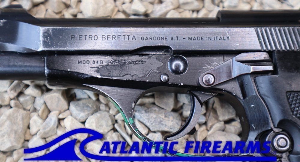 Beretta 84B Threaded Barrel & Shaved Safety - AtlanticFirearms.com