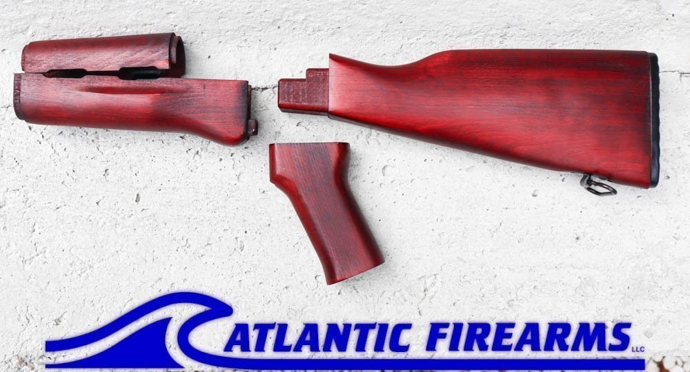 BFT47- VSKA Red AK47 Stock Set-BLEM - AtlanticFirearms.com