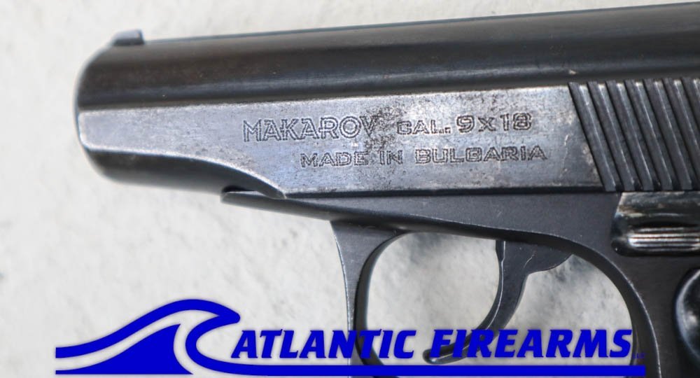 Bulgarian Makarov Blued Pistol - AtlanticFirearms.com