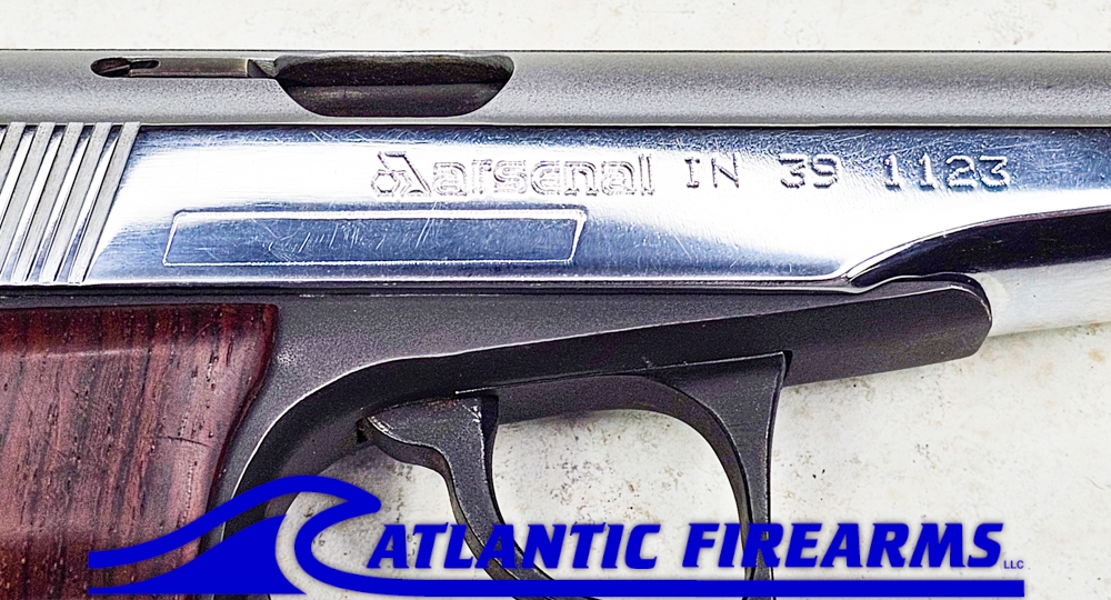 Bulgarian Makarov 9x18 Pistol w/ Chrome Slide - AtlanticFirearms.com