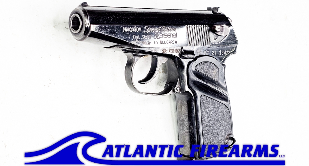 Chrome Bulgarian Makarov Pistol SALE - AtlanticFirearms.com