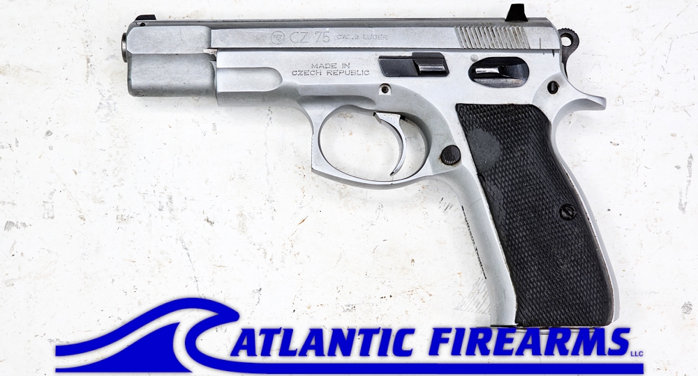 CZ 75 9mm Silver - AtlanticFirearms.com