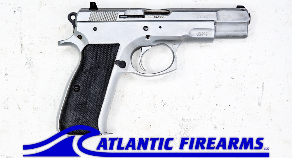 CZ 75 9mm Silver - AtlanticFirearms.com