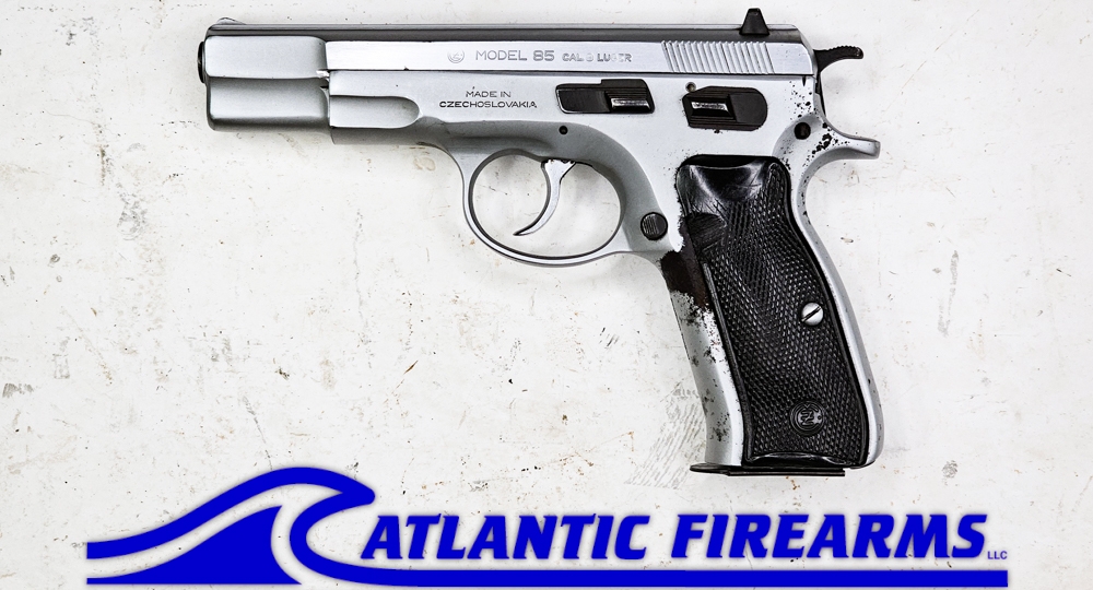 CZ 85 9mm Silver - AtlanticFirearms.com